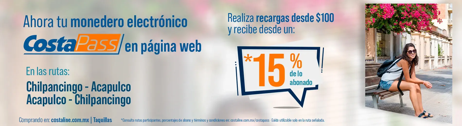Costa Line AERS|Compra tus boletos de autobús